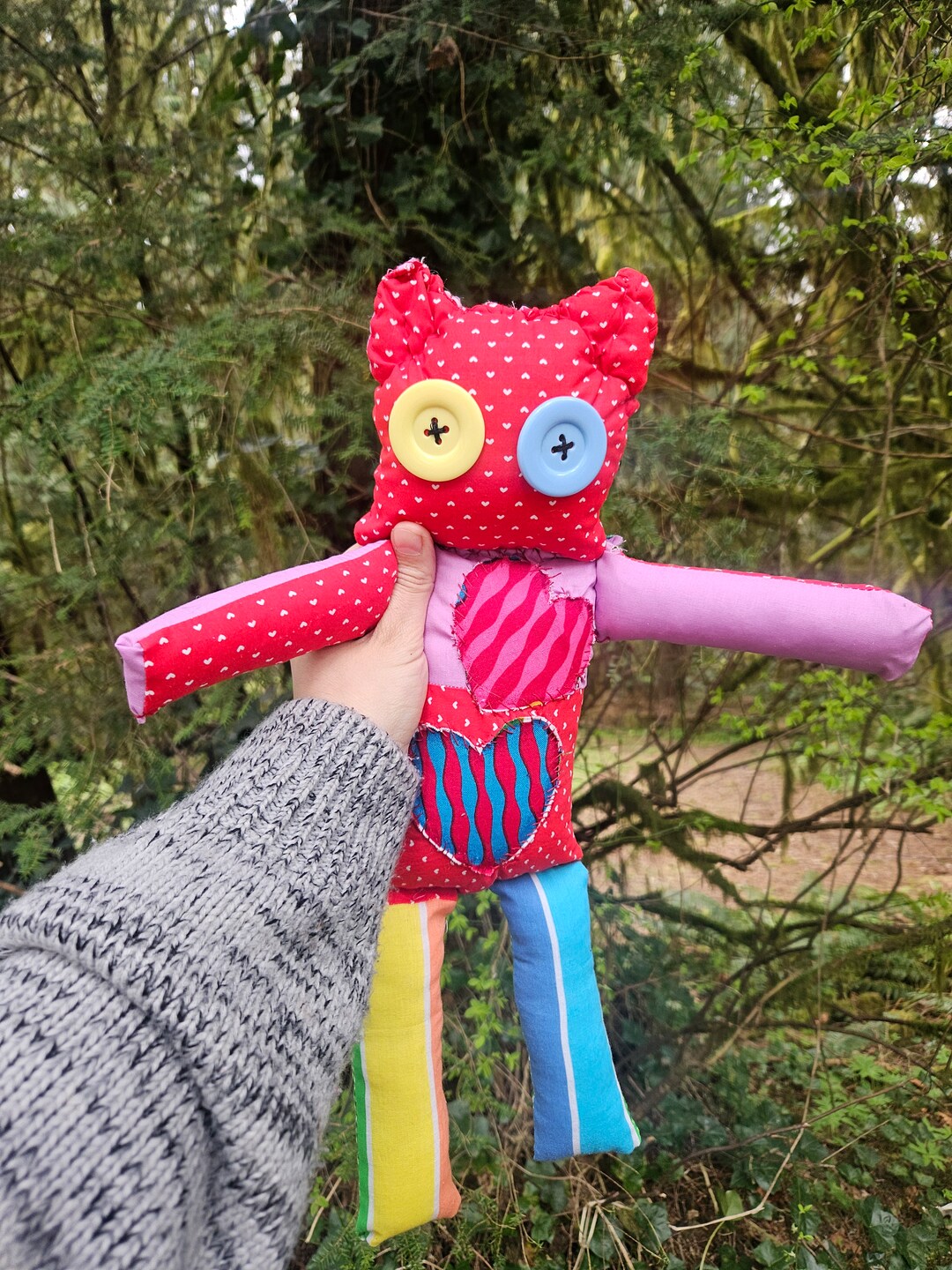 One-of-a-kind Stuffed Animals Robots Handmade Toys for Kids Robots for ...