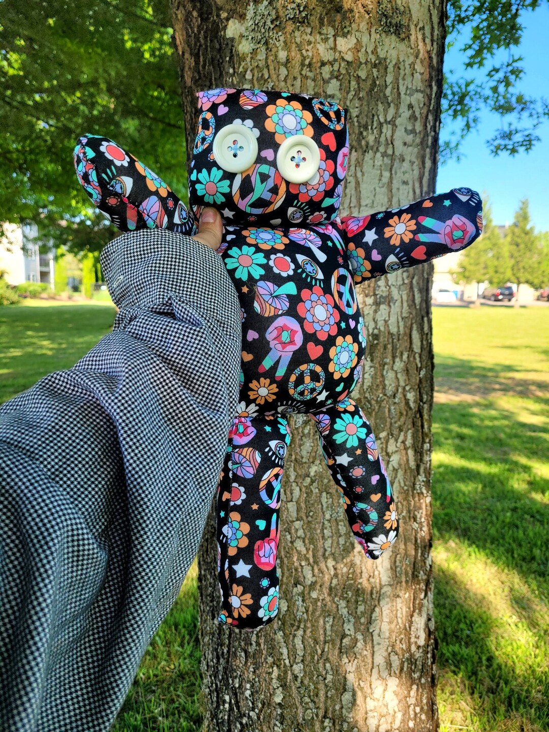 Robots Handmade Stuffed Animals Plushie Ragdoll Eco-friendly One-of-a ...