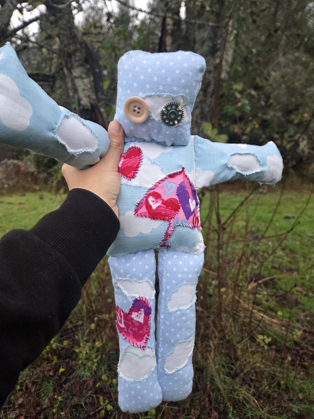 One of a Kind Stuffed Animals Robots Handmade Toys for Kids Robots for ...