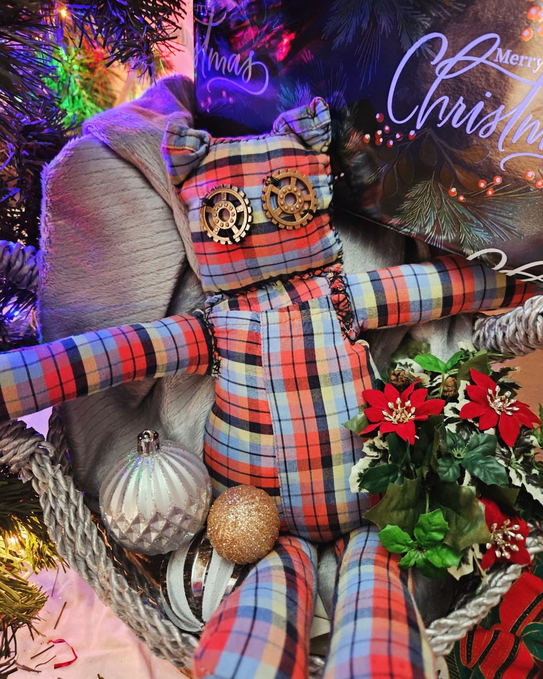 One-of-a-kind Doll Handmade Robot Plushie for Kids Gifts for Teens Cute ...