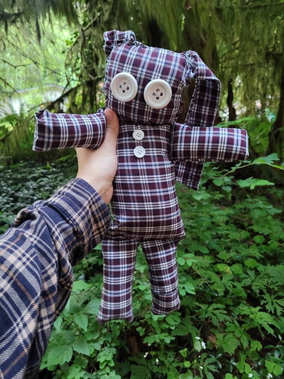 Stuffed Animal Robots Handmade Rag Dolls One-of-a-kind Ally - Etsy