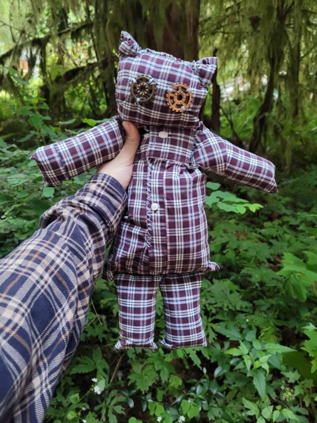 Stuffed Animal Robots Plushies Rag Doll Handmade Doll Ally - Etsy