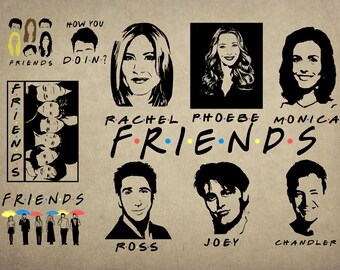 Phoebe Friends Svg | Etsy