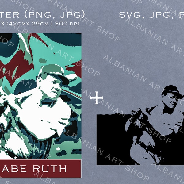 Babe Ruth - Etsy