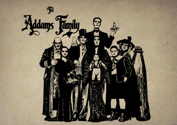 Free Addams Family Clipart