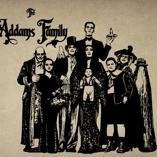 Addams Family Decor - Etsy