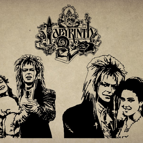 Labyrinth Movie Svg Png - Etsy UK