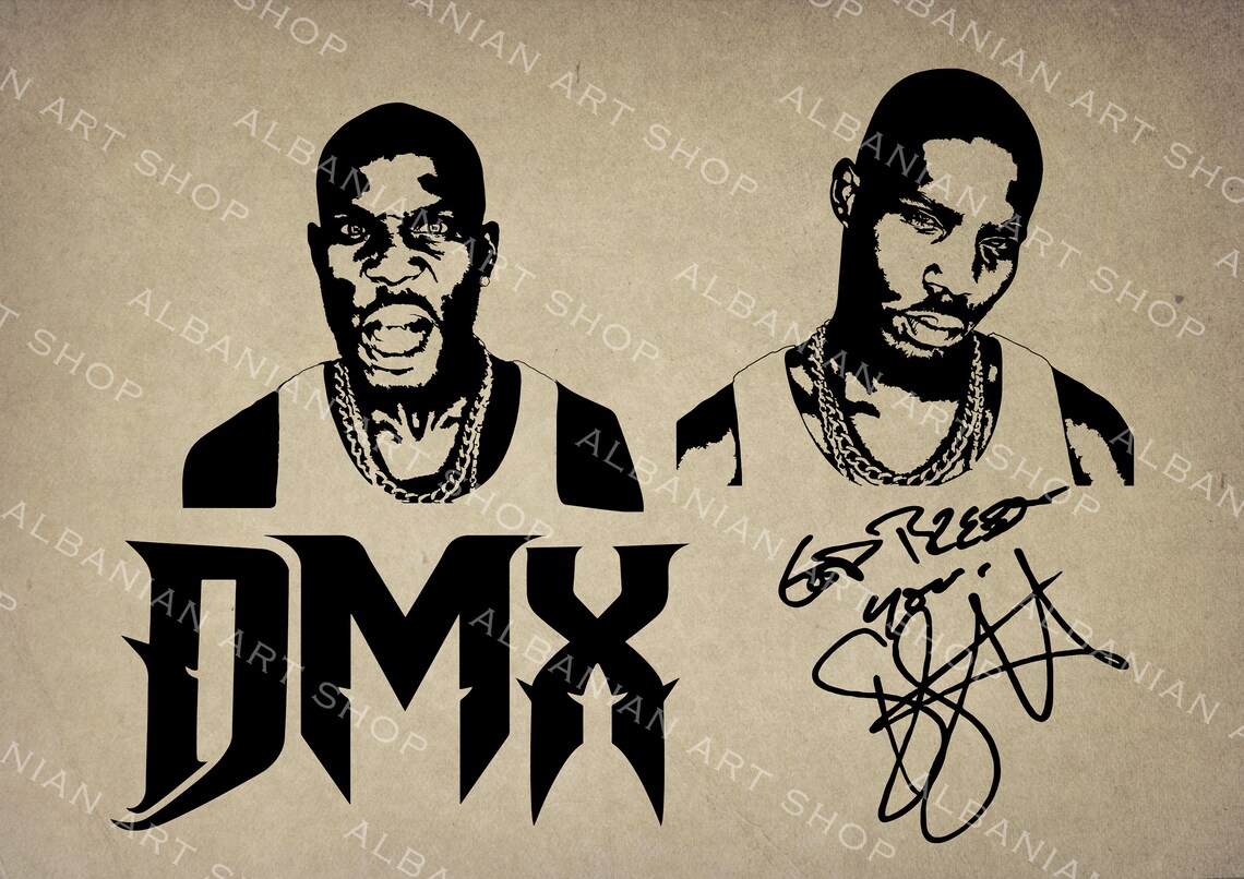 4 Digital SVG PNG JPG Dmx Silhouette Vector Clipart Instant - Etsy