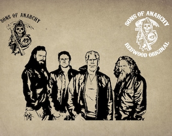 Sons of Anarchy Svg | Etsy