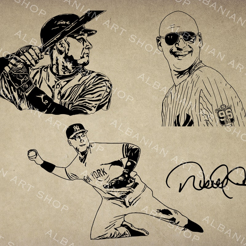 Derek Jeter Poster - Etsy
