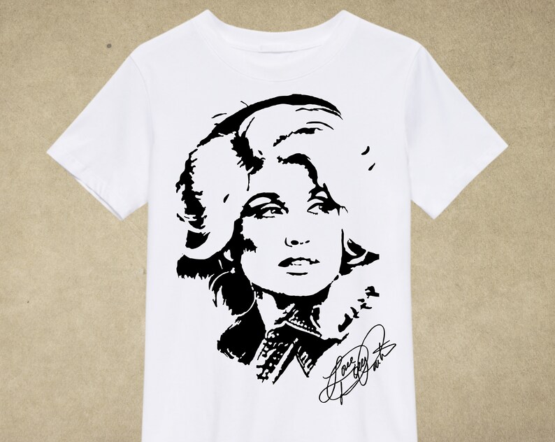 Digital SVG PNG JPG Dolly Parton Silhouette Vector Clipart - Etsy