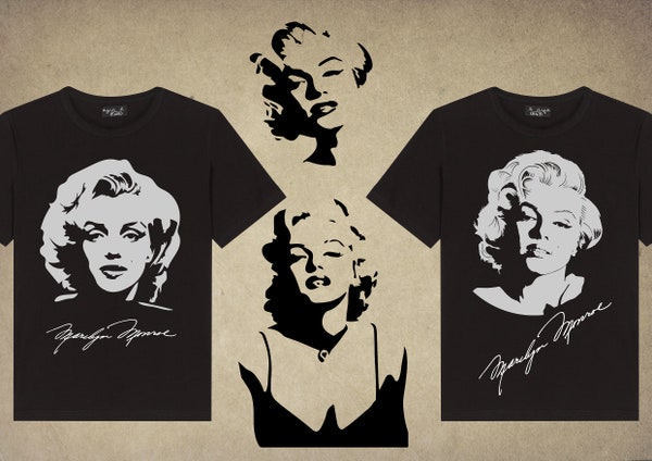 Marilyn Monroe SVG File - Etsy Canada