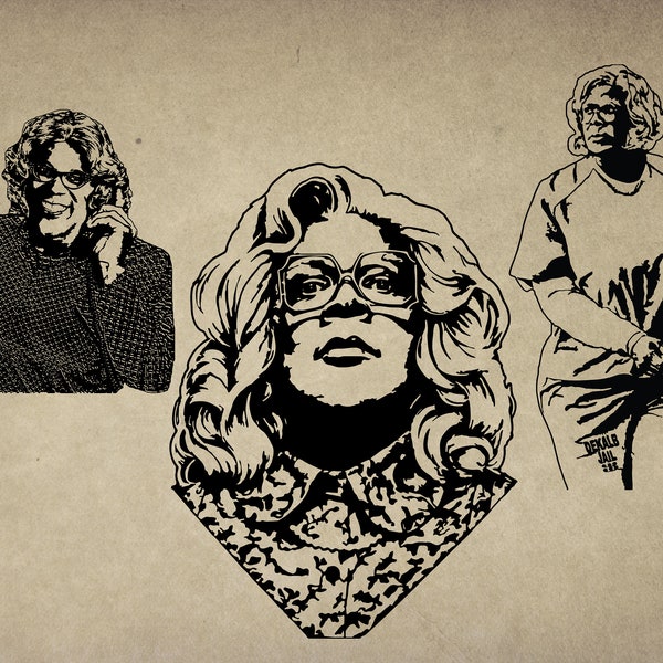 Madea Svg - Etsy