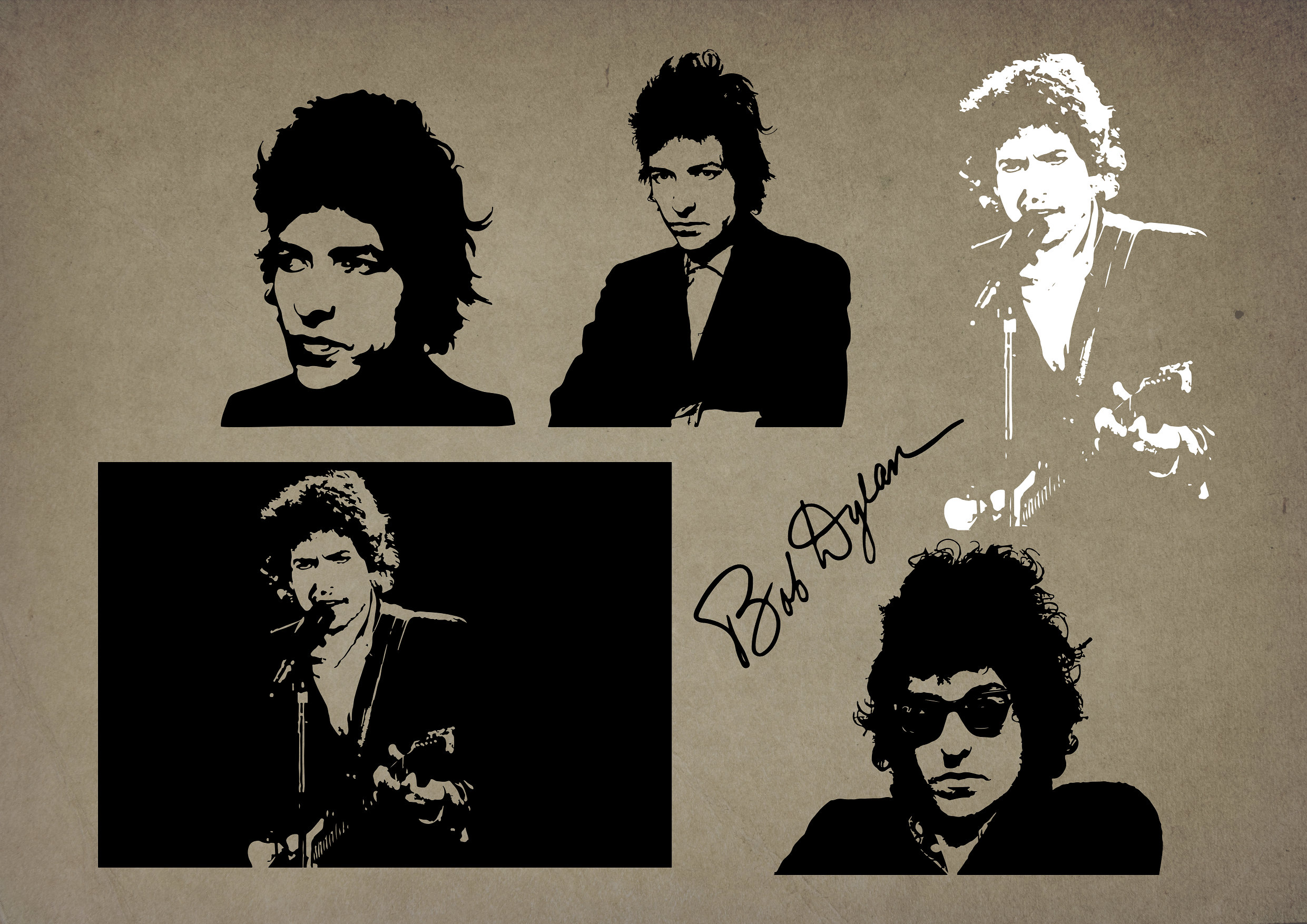 6 Digital SVG PNG JPG Bb Dyln Silhouette Vector Clipart - Etsy UK