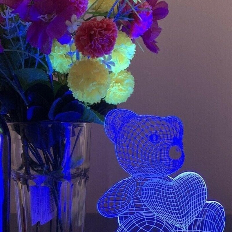 Creative 3d Visualization Lamp - Etsy