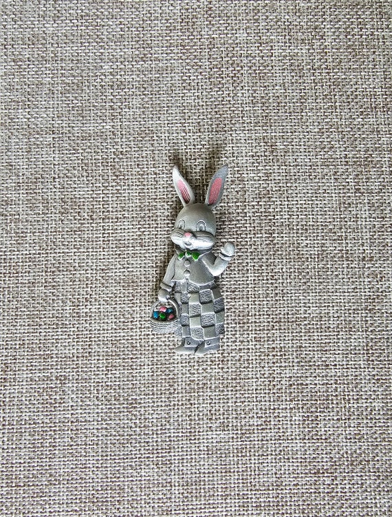 Jj brooch bunny rabbit - Gem