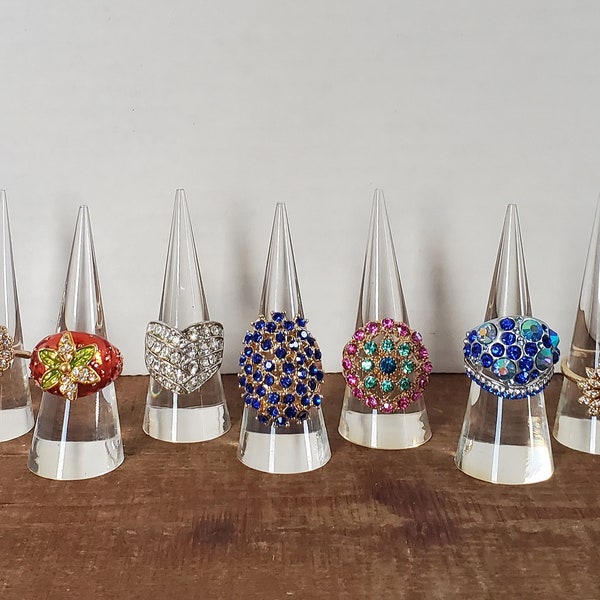 Costume Jewelry Rings - Etsy