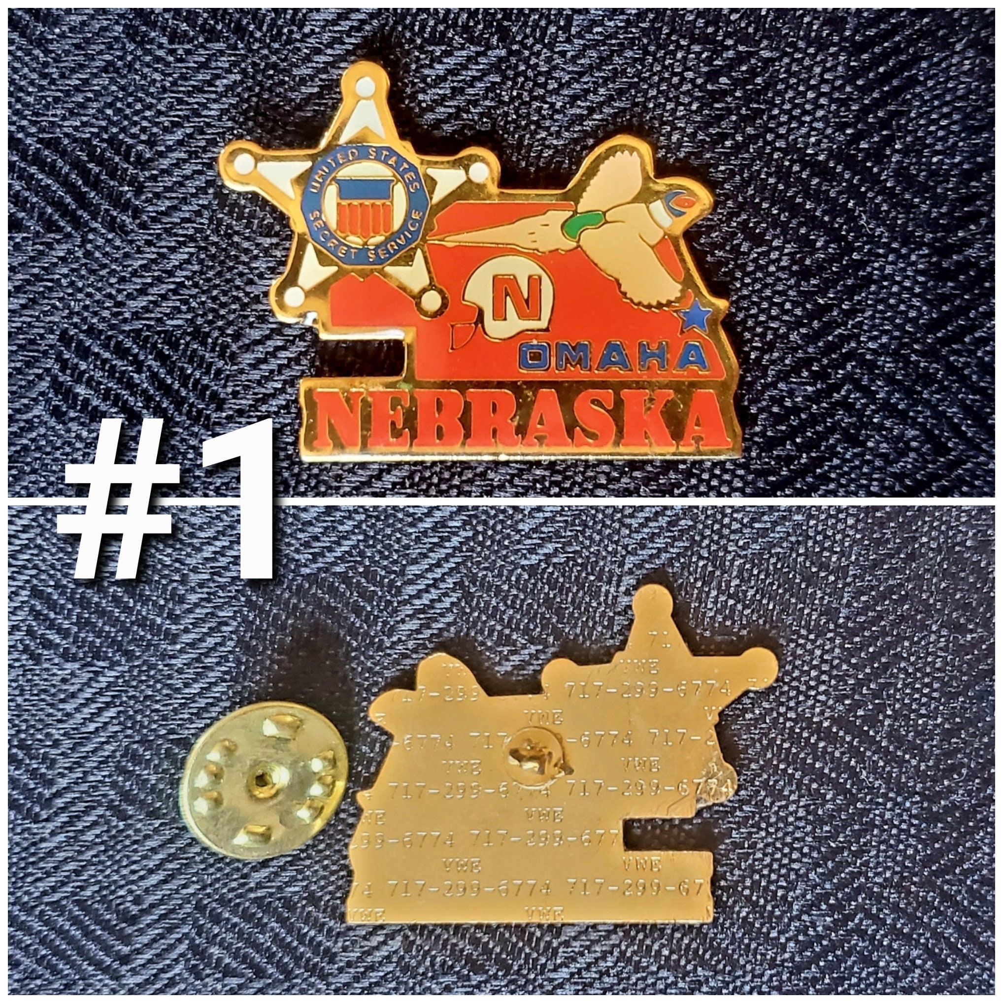 Vintage to Now Pins State City Country Destination Travel Souvenir Pins ...