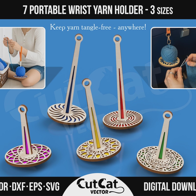 Wood Svg Files for Yarn - Etsy