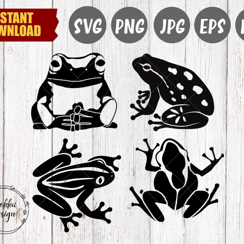 Frog Stencil - Etsy