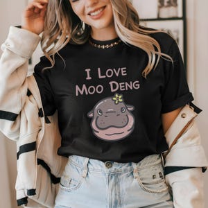 Moo Deng SVG PNG, Moodeng Bouncy Hippo, Moo-deng Baby Pygmy Hippo to ...