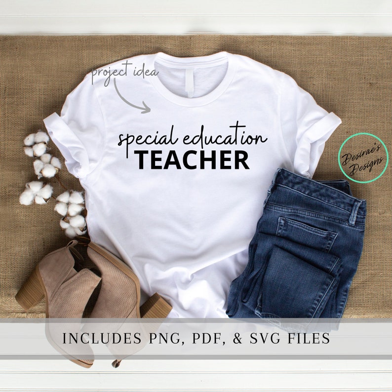 Special Ed Teacher SVG - Teacher SVG - Cricut SVG - Instant Download ...