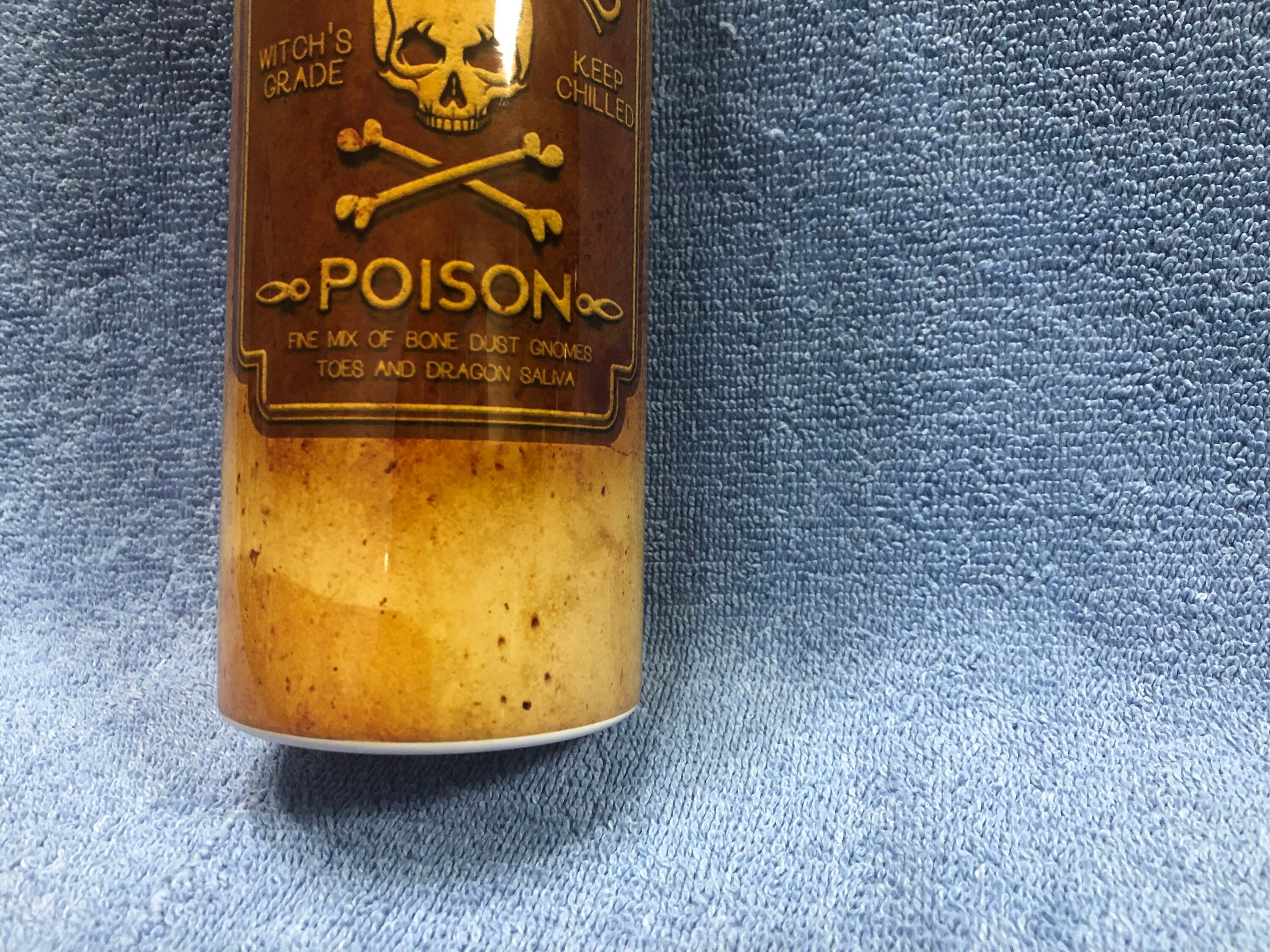 Witch's Grade Unfiltered Poison 20oz Stainless Tumbler W/plastic Straw ...