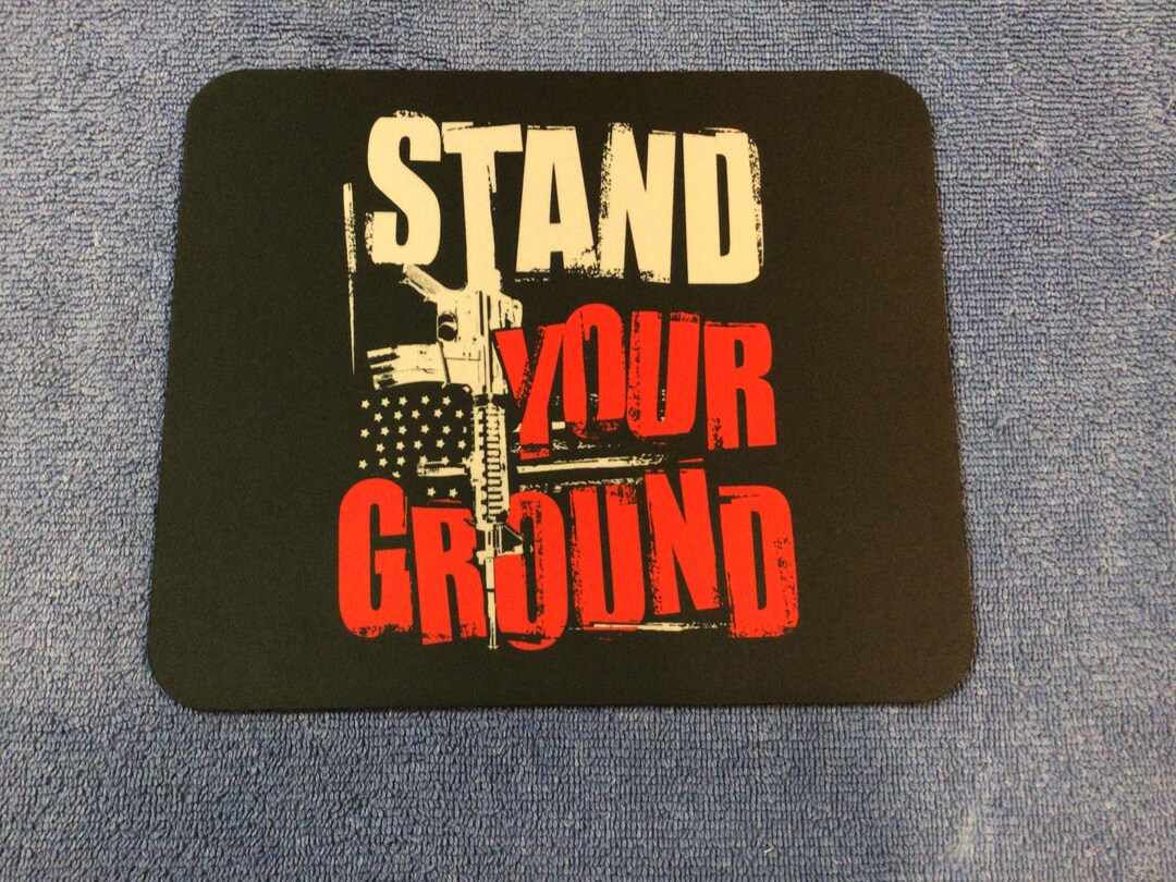 Stand Your Ground 2nd Amendment 7.75" X 9.25" Neoprene Mouse Pad - Etsy