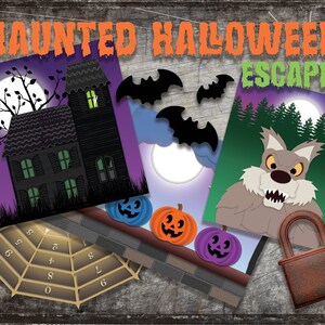 Printable Fall Adventure Bundle, Halloween Escape Adventure, Fall ...