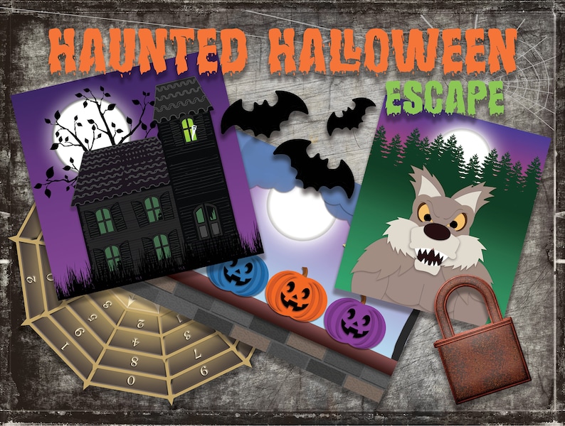 Printable Fall Adventure Bundle, Halloween Escape Adventure, Fall ...