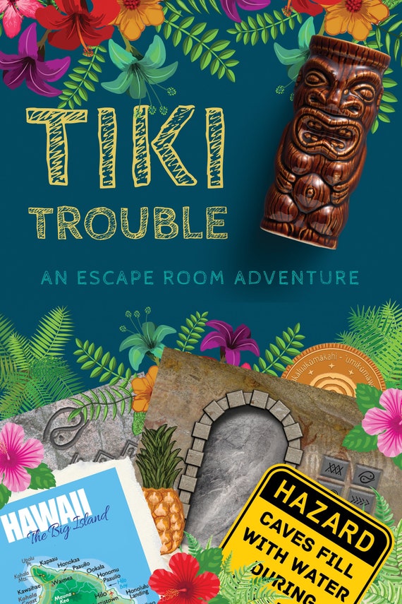 Hawaiian Themed Escape Room Adventure DIY Escape Room for All - Etsy