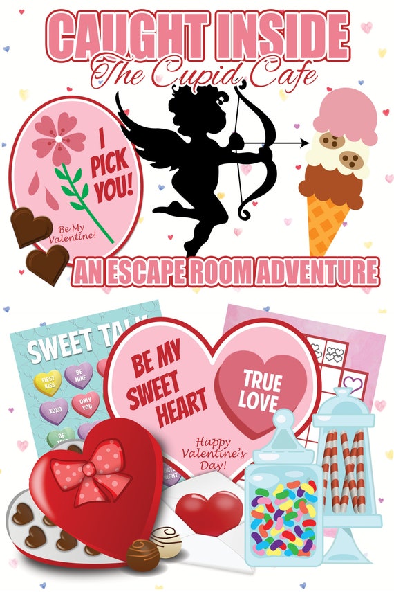 Printable Valentine's Escape Adventure Family Friendly | Etsy