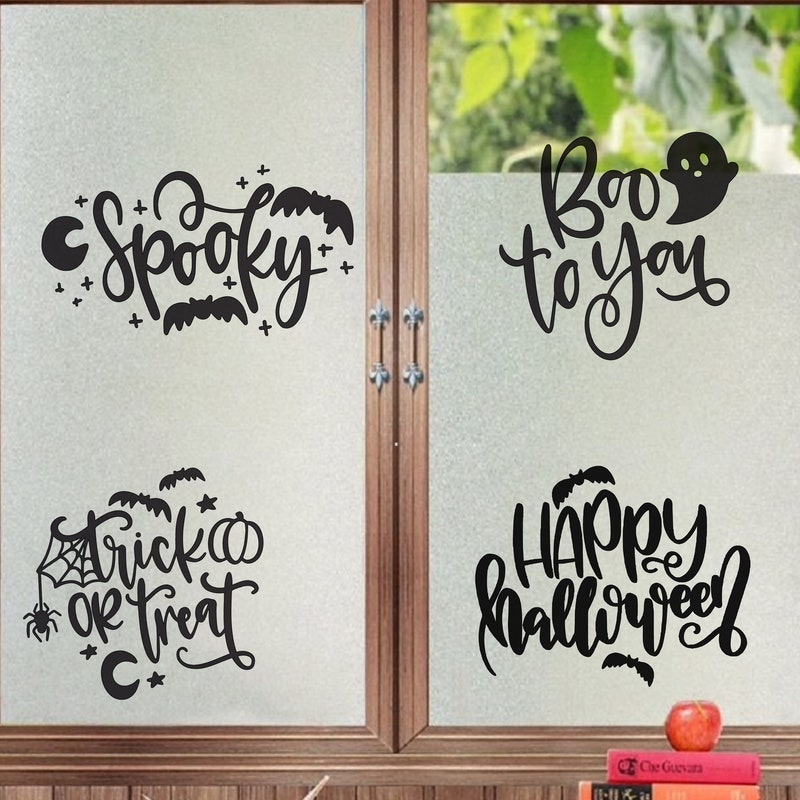 Halloween Window Decal - Etsy