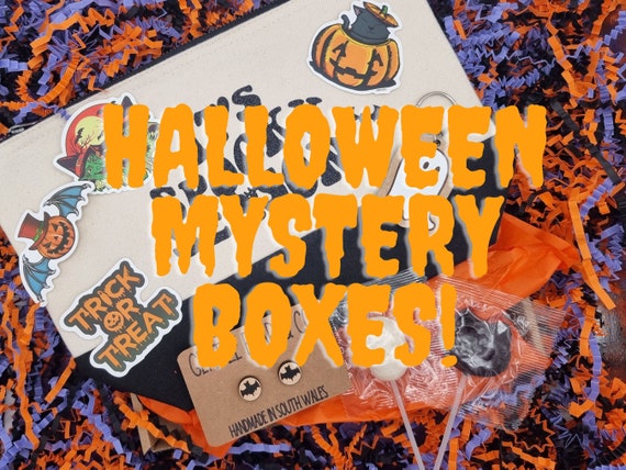 Halloween Mystery Box Spooky Halloween Lucky Dip Gift Box - Etsy