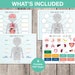 Printable Human Anatomy, Anatomy Busy Book, Science Activity, About My ...