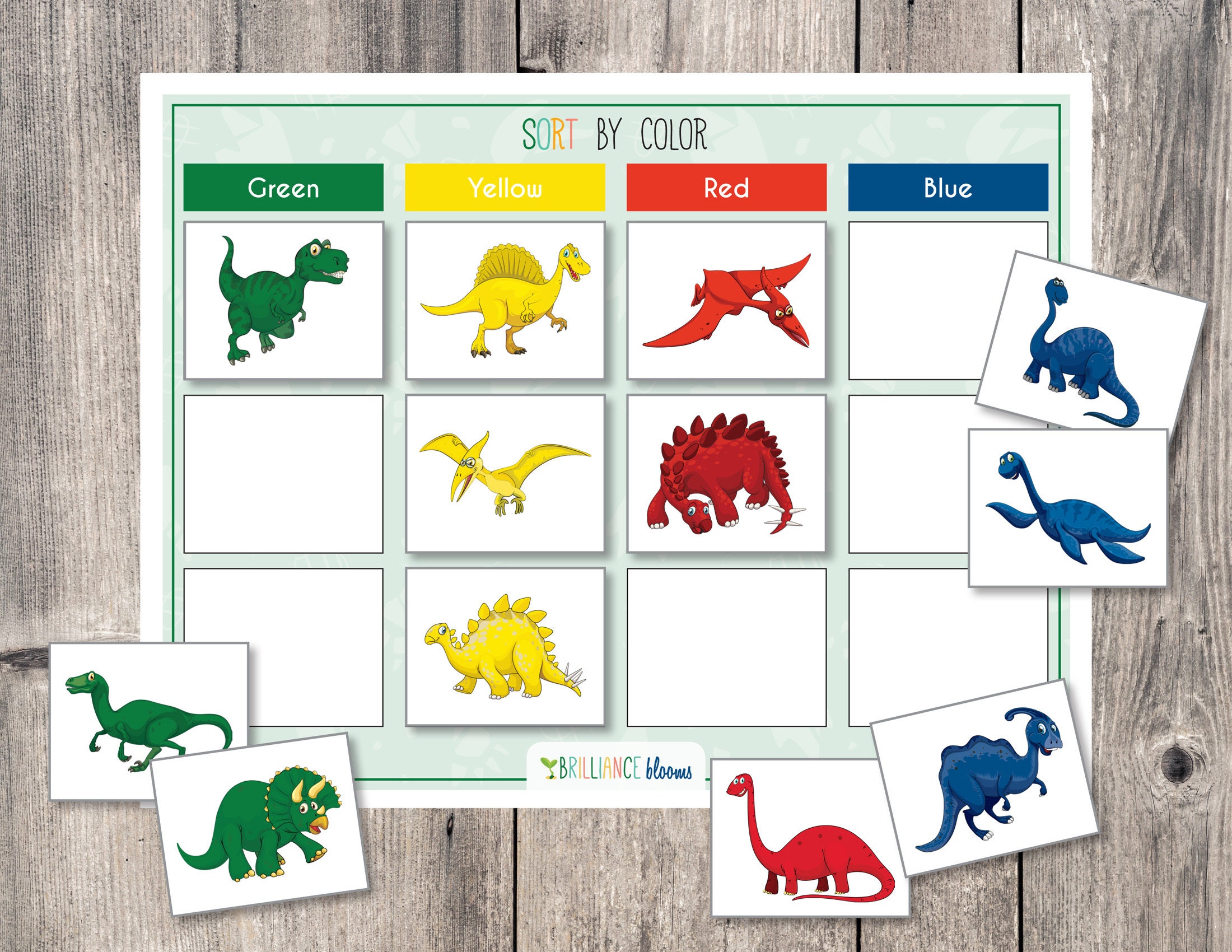Printable Dinosaur Busy Book, Toddler Busy Book, Quiet Workbook ...