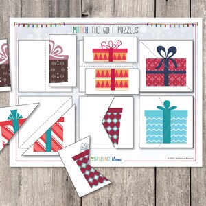 Printable Christmas Busy Book, Toddler Busy Book, Preschool Learning ...