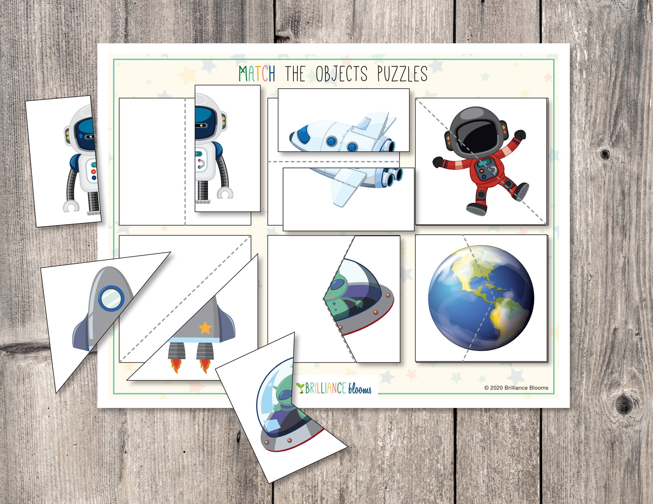 Printable Toddler Busy Book, Solar System Busy Book, Quiet Workbook ...