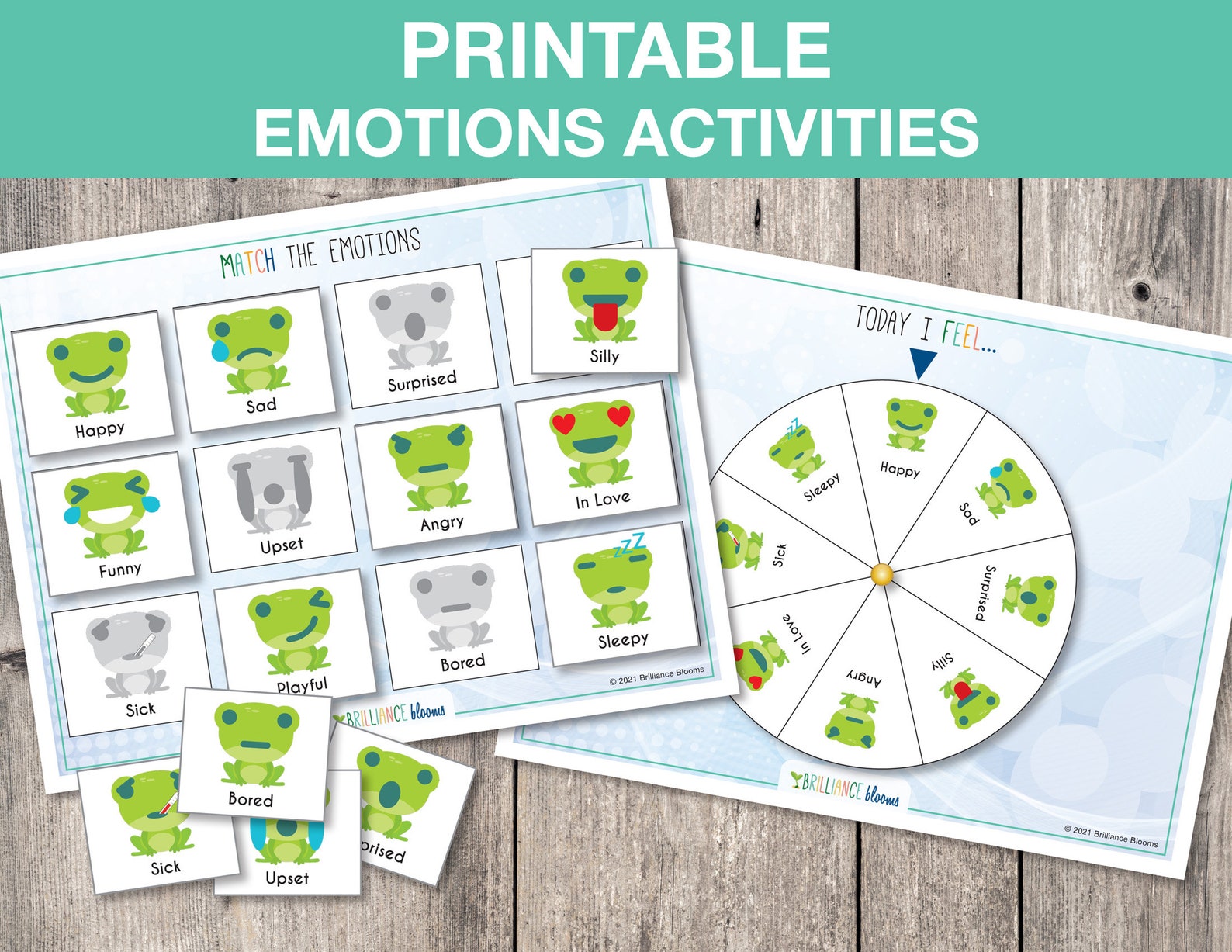 Match the Emotions Printable Preschool Emotions Activity - Etsy UK