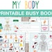 Printable My Body Busy Book Human Anatomy Science Activity | Etsy