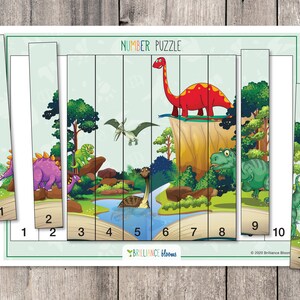 Printable Dinosaur Busy Book, Toddler Busy Book, Quiet Workbook ...