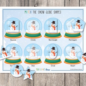 Printable Winter Busy Book, Preschool Busy Book, Quiet Workbook, Winter ...