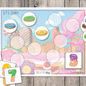 Printable Counting Activities, Let's Count 1 to 10, Learn to Count ...