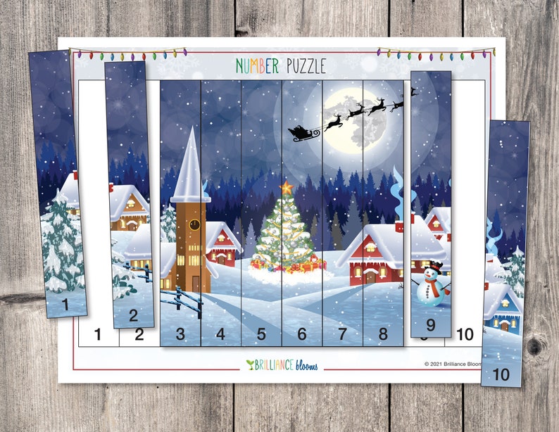Printable Christmas Busy Book, Toddler Busy Book, Preschool Learning ...