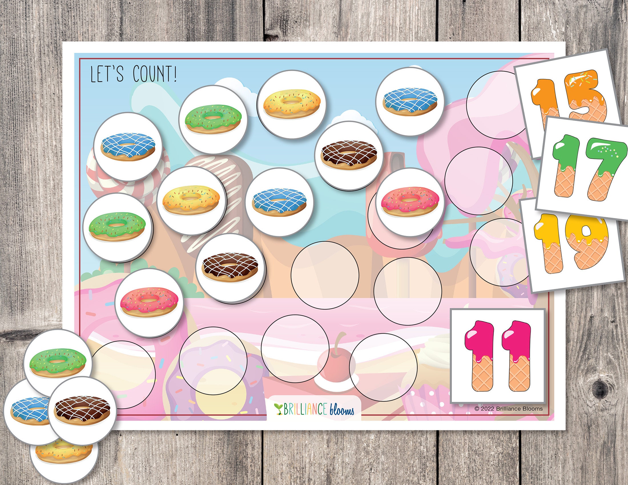 Printable Counting Activities, Let's Count 11 to 20, Learn to Count ...