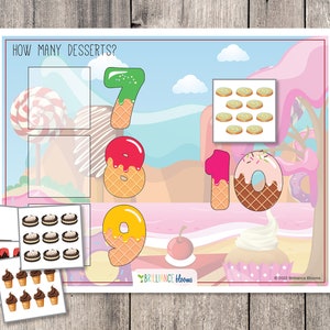 Printable Counting Activities, Let's Count 1 to 10, Learn to Count ...