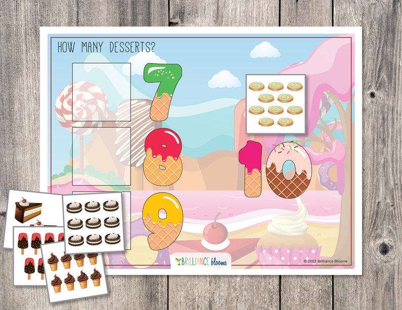 Printable Counting Activities, Let's Count 1 to 10, Learn to Count ...