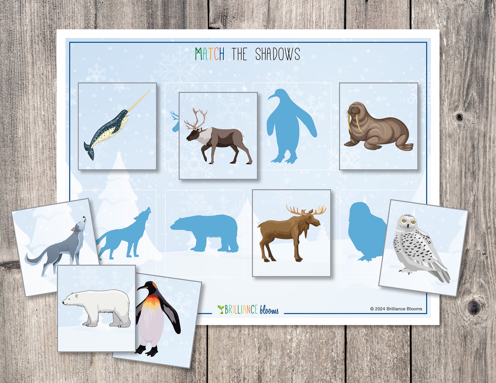 Printable Winter Busy Book, Preschool Busy Book, Quiet Workbook, Winter ...