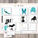 Printable Sorting Activities, Color Sorting, Color Matching, Preschool ...