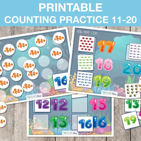 Counting Book - Etsy